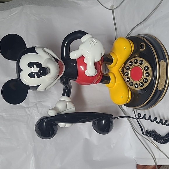 Disney | Other | Vintage Mickey Phone | Poshmark